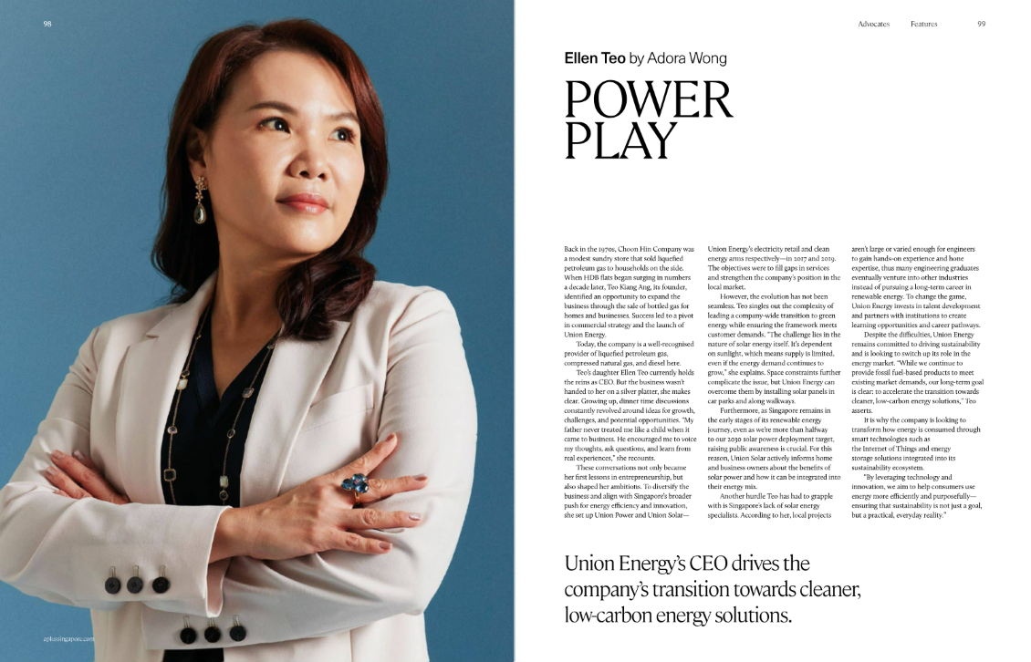 Ellen Teo Galvanises A Shift Towards Cleaner, Low-carbon Energy ...